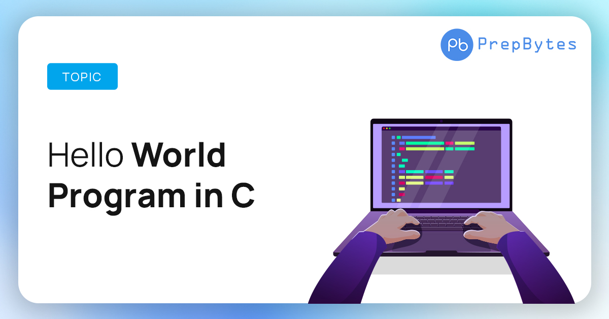 Hello World Program In C